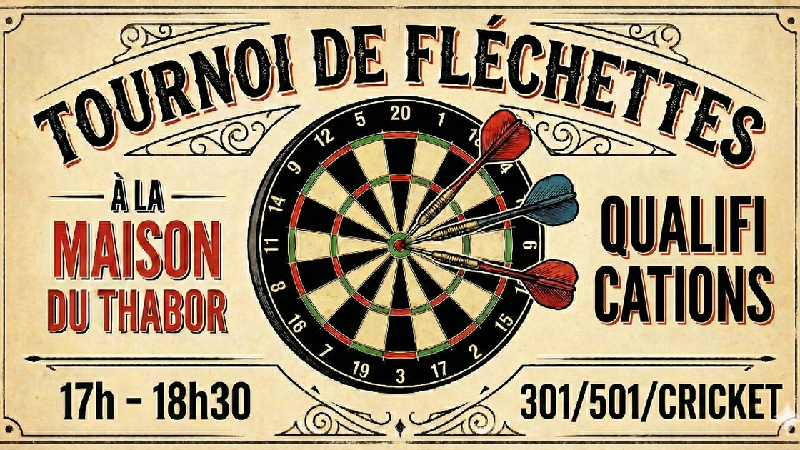 Darts tournament - Qualifications à Valfréjus
